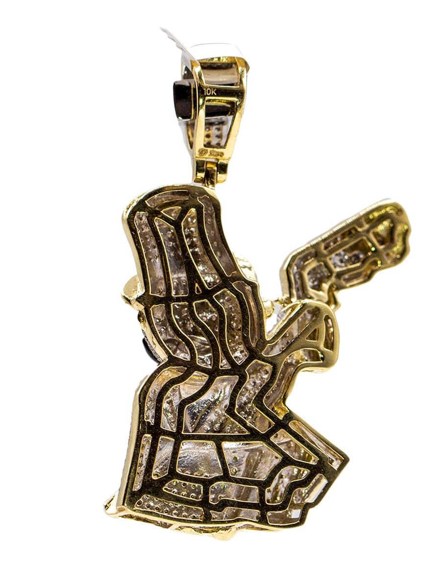 Monopoly Man With Gun